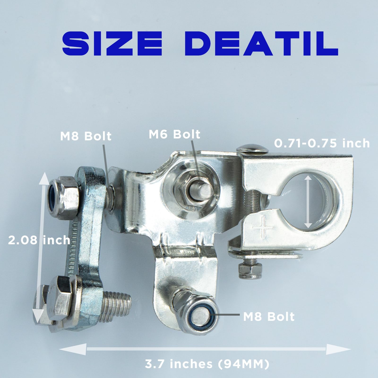 Car Positive Battery Terminal Connector, BL3Z14300A, Top Post Battery ...