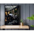 Car Poster Bugatti Type 57 Sc Atlantic Luxury Car Wall Art Bugatti ...