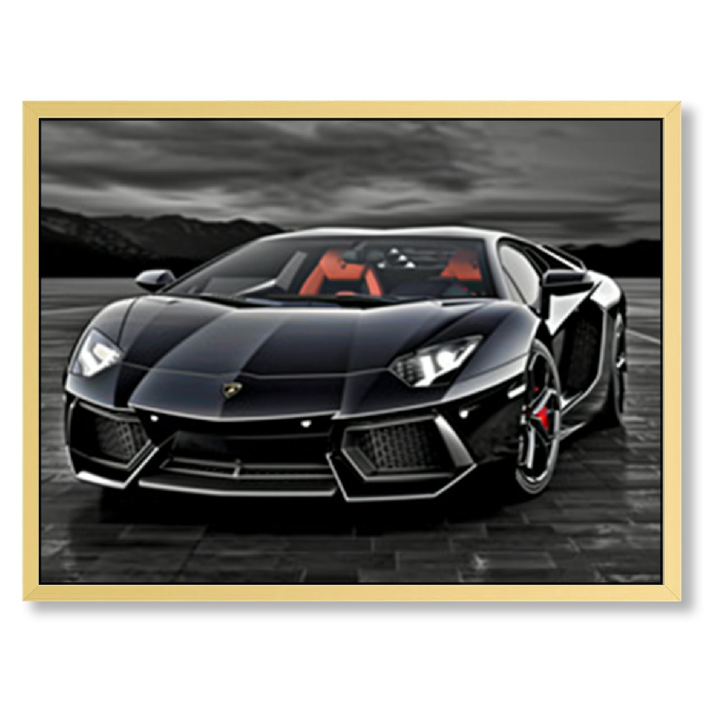 Car Poster Supercar Posters Car Wall Art Muscle Car Posters Car Canvas ...