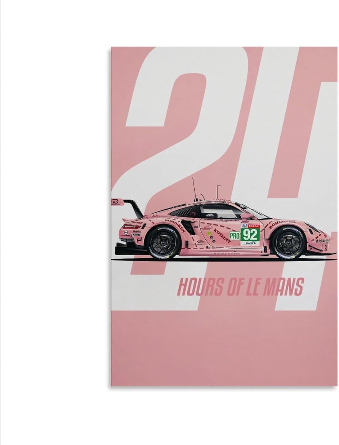 Car Poster Wall Art Decor Canvas Poster JDM Car Poster Porche 911 ...