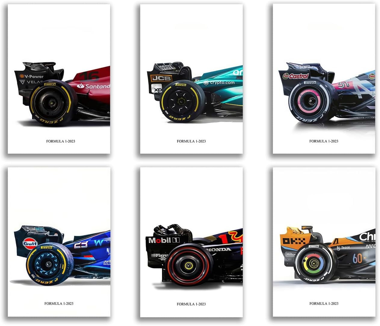 Car Posters Classical Supercar Prints Vintage Racing Car Canvas ...