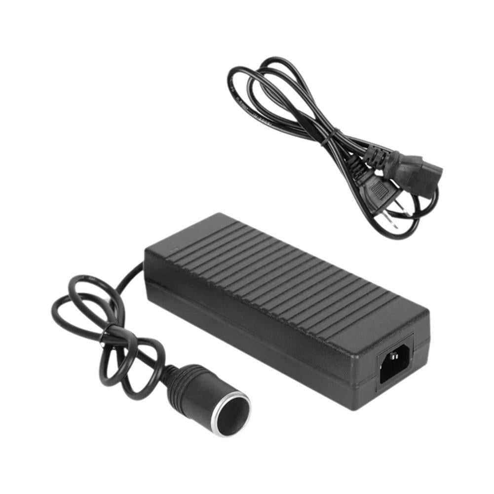 Car Power Adapter Converter 110/240V To 12V 15A Cigarette Lighter ...