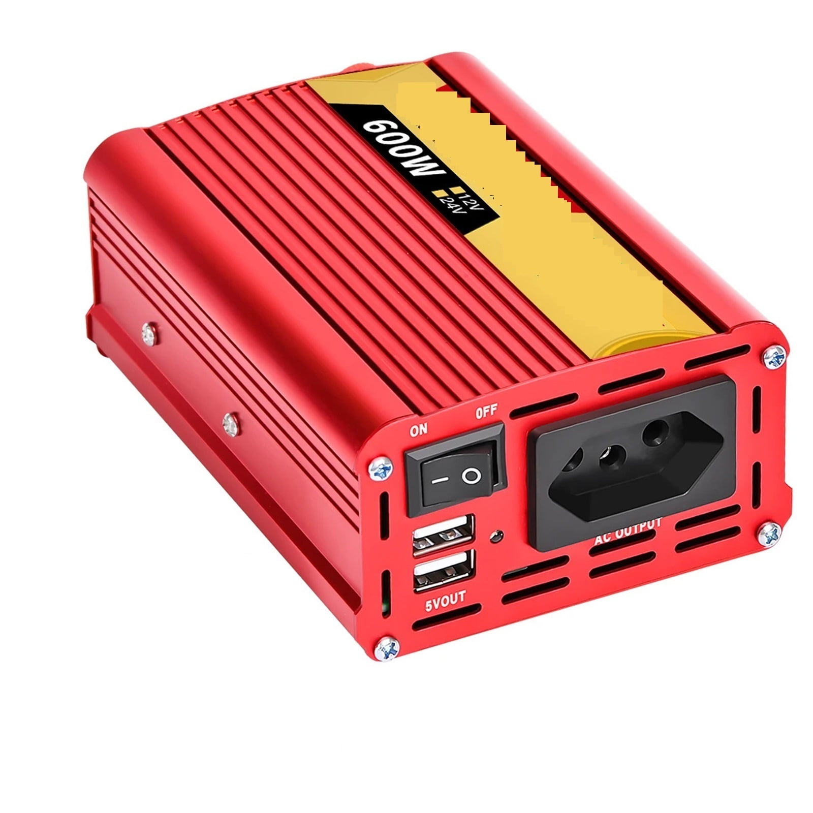 Car Power Inverter 12V DC To 110/220 60HZ AC Converter Car Charger ...