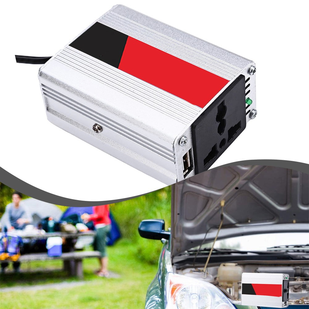 Car Power Inverter 12V to 220V 150W Outlet Adapter Fast Charging ...