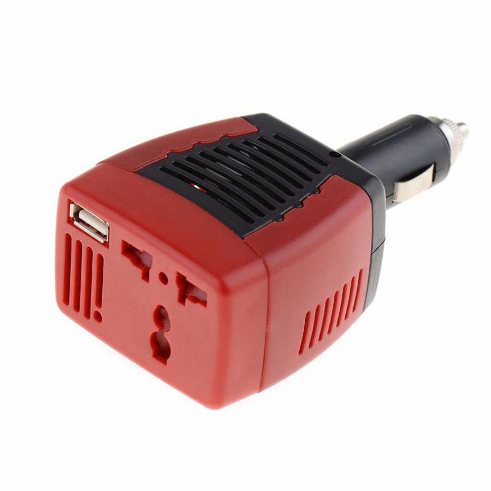 Car Power Inverter USB 2.1A 75w DC 12V AC 220V Converter Adapter With ...