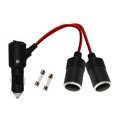 Car Power Socket Splitter Car Chargers Adapter With Switching For ...