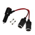 Car Power Socket Splitter Car Chargers Adapter With Switching For ...