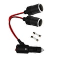 Car Power Socket Splitter Car Chargers Adapter With Switching For ...