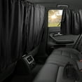 Universal Car Privacy Curtains: Blackout Sun Shades, Rear Seat Divider ...