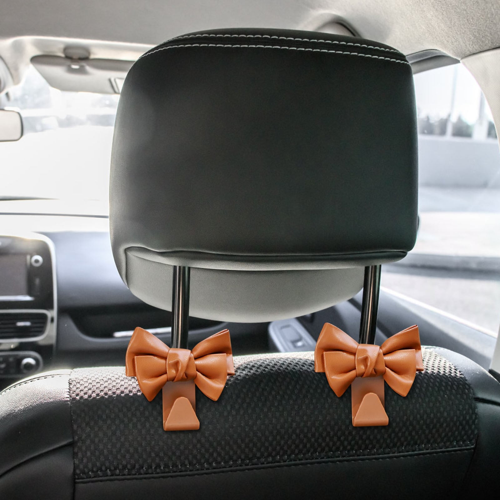 Car Purse Hook 2 Pack, Car Seat Headrest Hanger for Purses and Bags ...