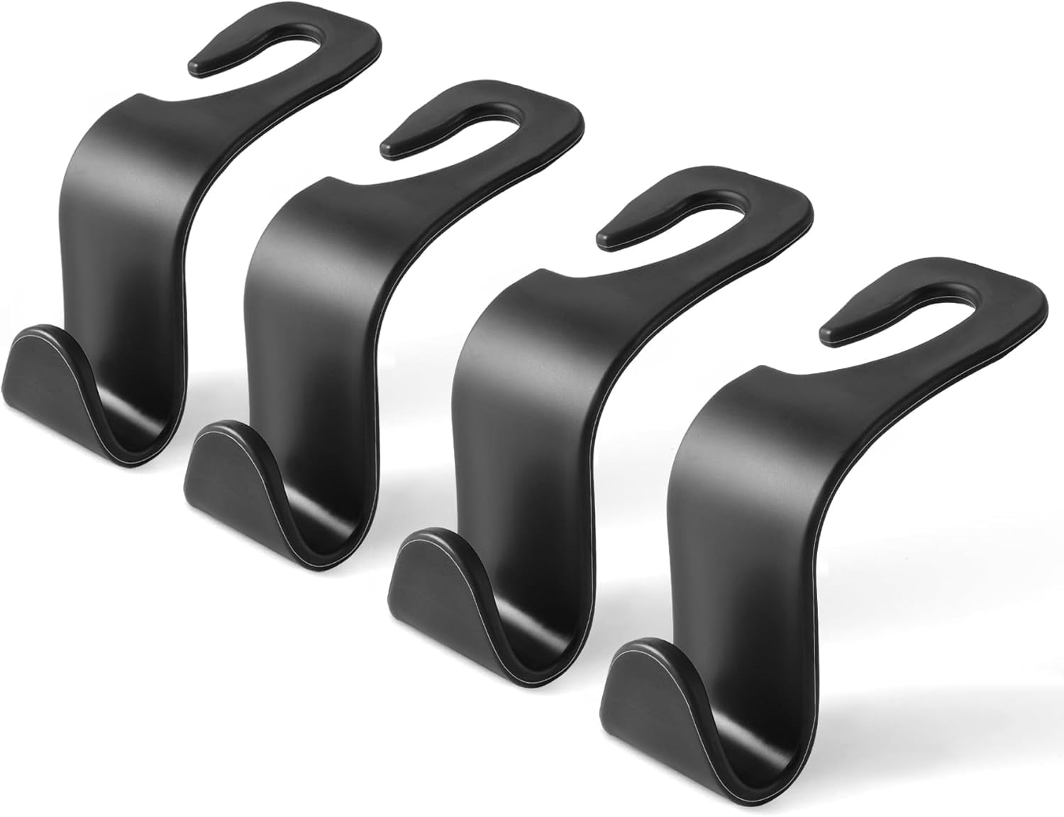 Car Purse Hook, 4 Pack Universal Auto Seat Headrest Hook Hangers ...