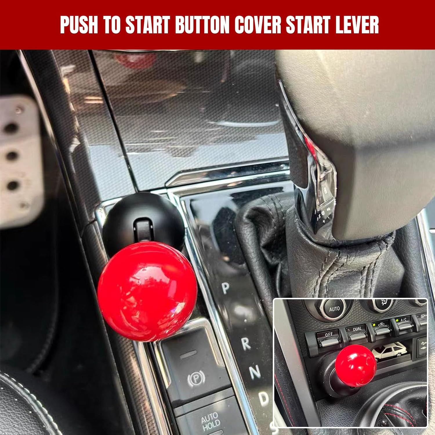Car Push Start Button Rocker,Push to Start Joystick ，Car Start Button ...