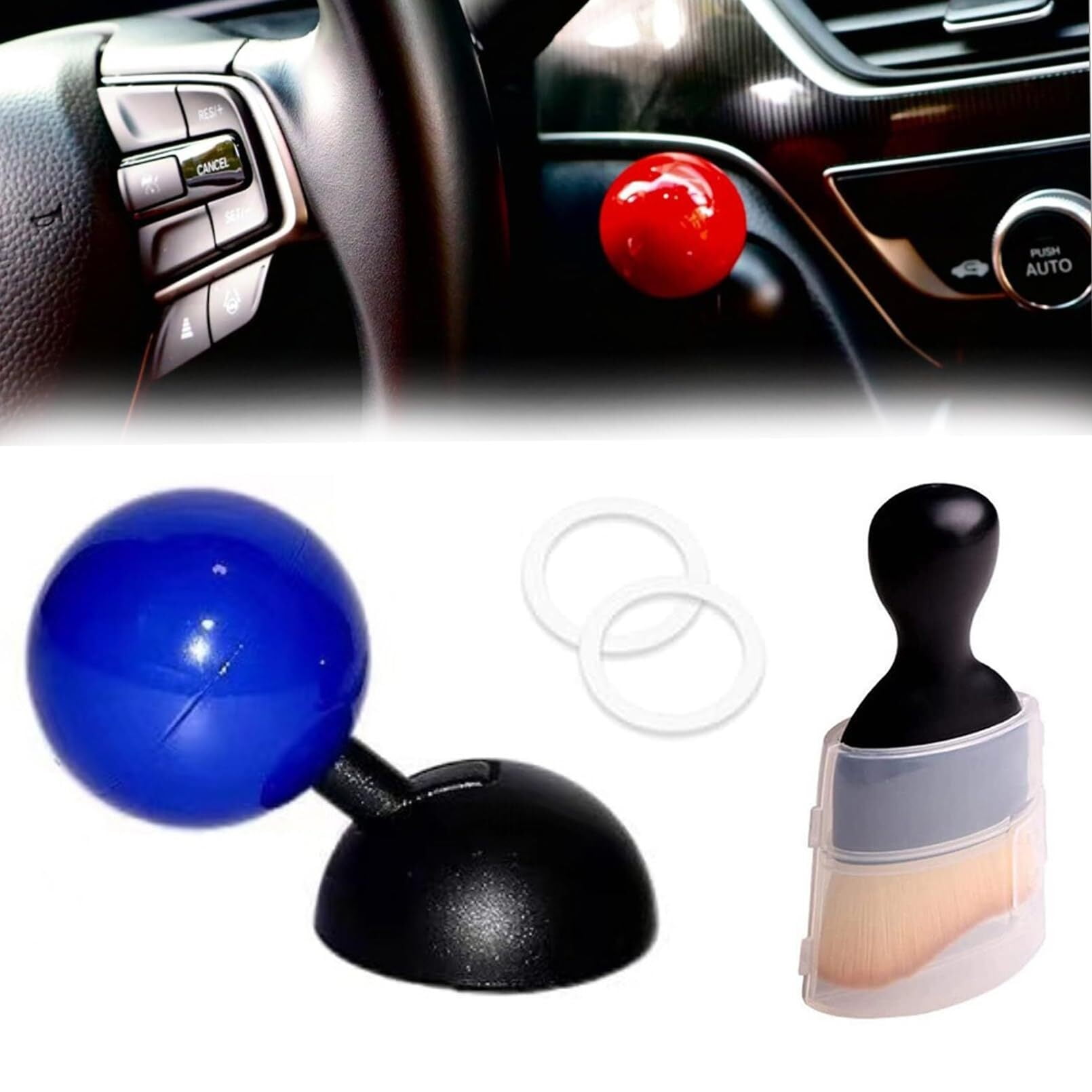 Car Push Start Joystick, Push Start Joystick with Car Interior Dust ...