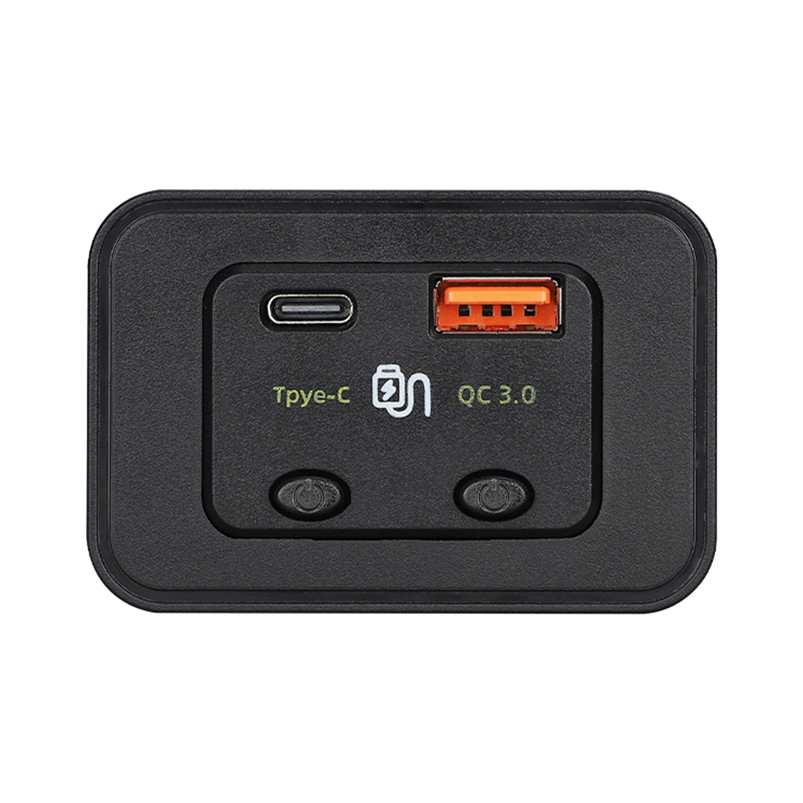Car Quick Charger, Type C Qc3 0 USB Port Car Chargers with Button ...