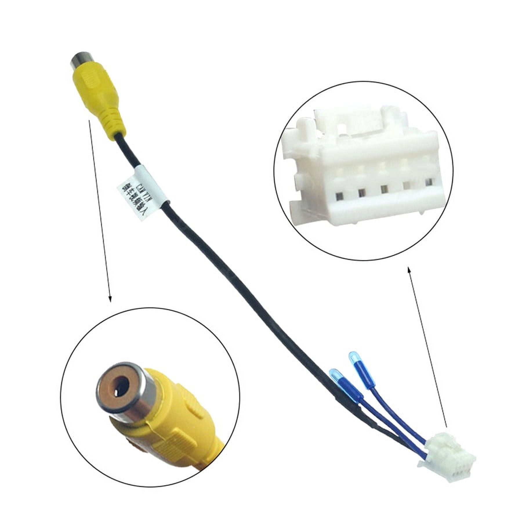 Car RCA Reversing Rear View Cable For Car SUV Android Stereo Radio GPS ...