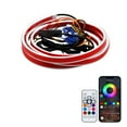 Car RGB Illusory Daytime Running Light APP Bluetooth Control Waterproof ...