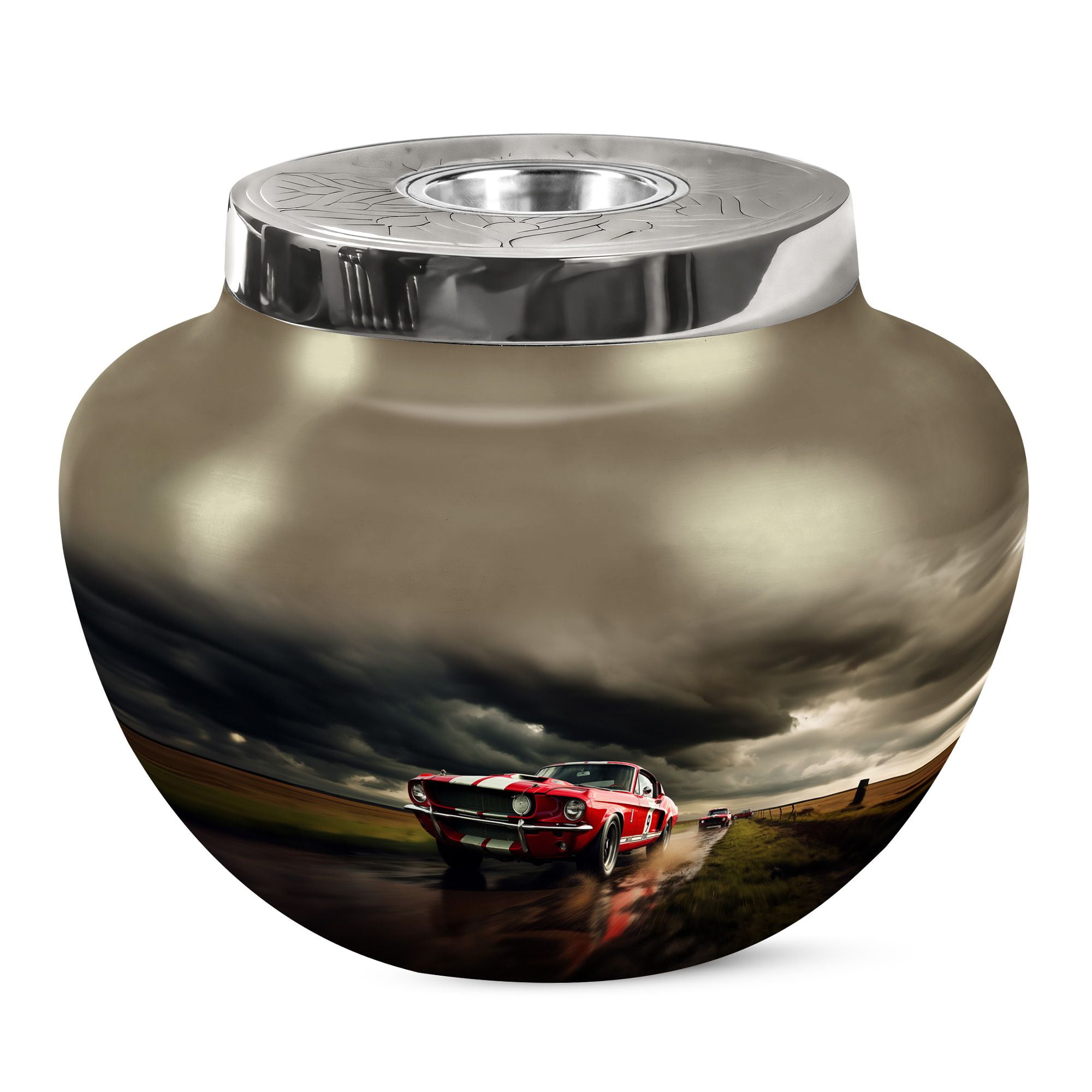 Car Race Urn - Adult Cremation Urns For Human Ashes - Funeral Urns For ...