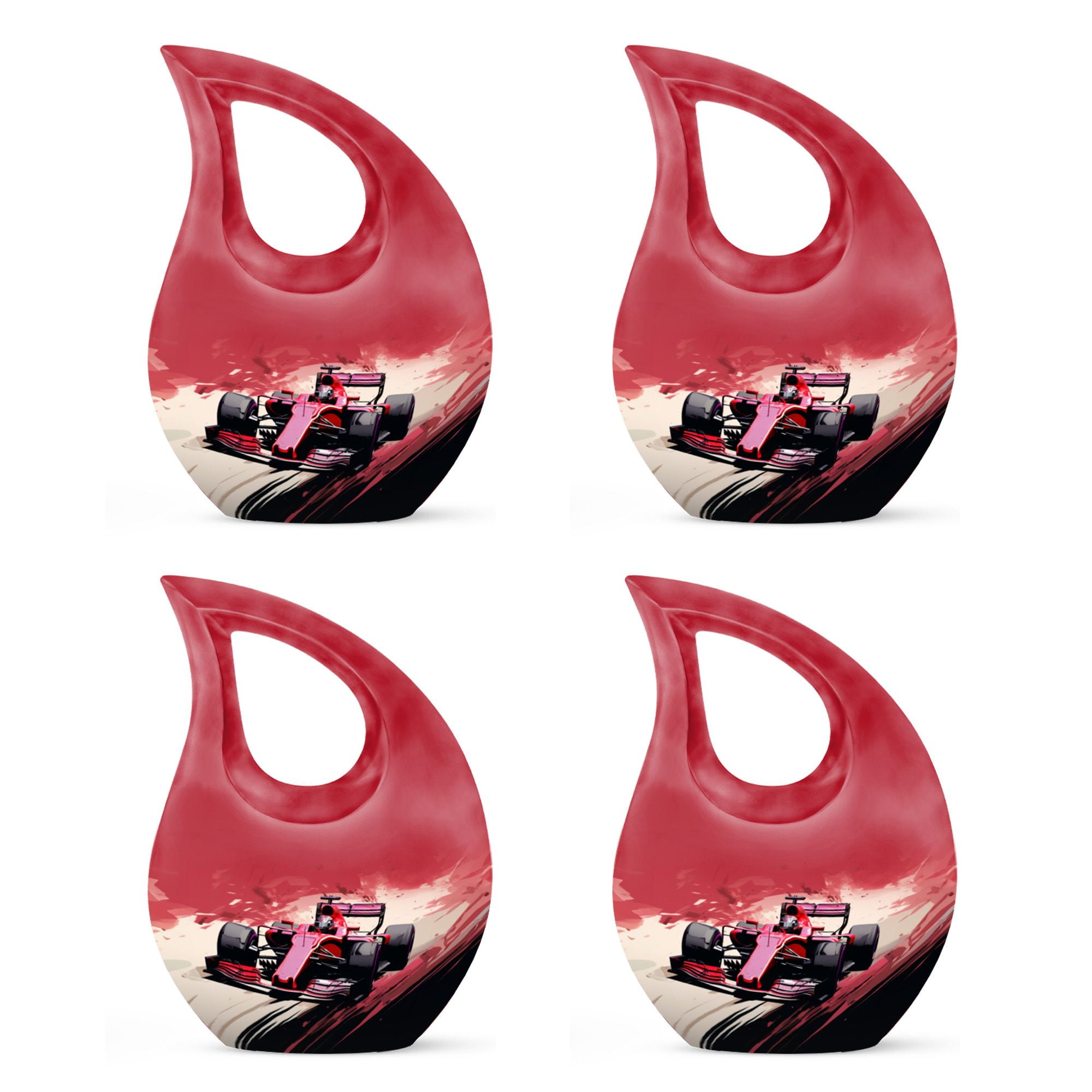 Car Race urn - urns for women human ashes & men - Funeral decorative ...