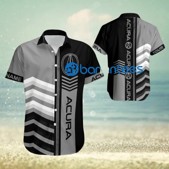 Car Racing Acura Arrow Pattern Hawaiian Shirt New Custom Name Gift ...