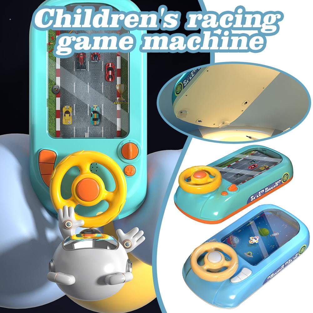 Car Racing Adventure with Steering Wheel, Simulated Driving Racing Car ...