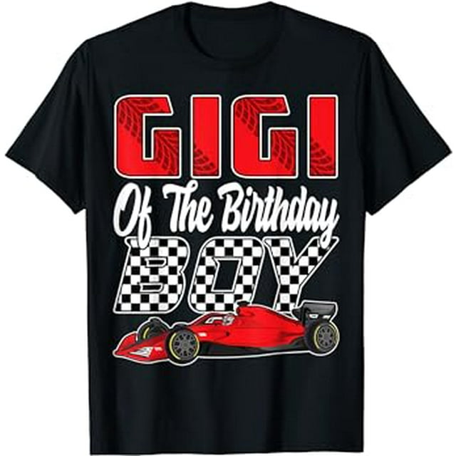 Car Racing Gigi Of The Birthday Boy Formula race Car T-Shirt - Walmart.com