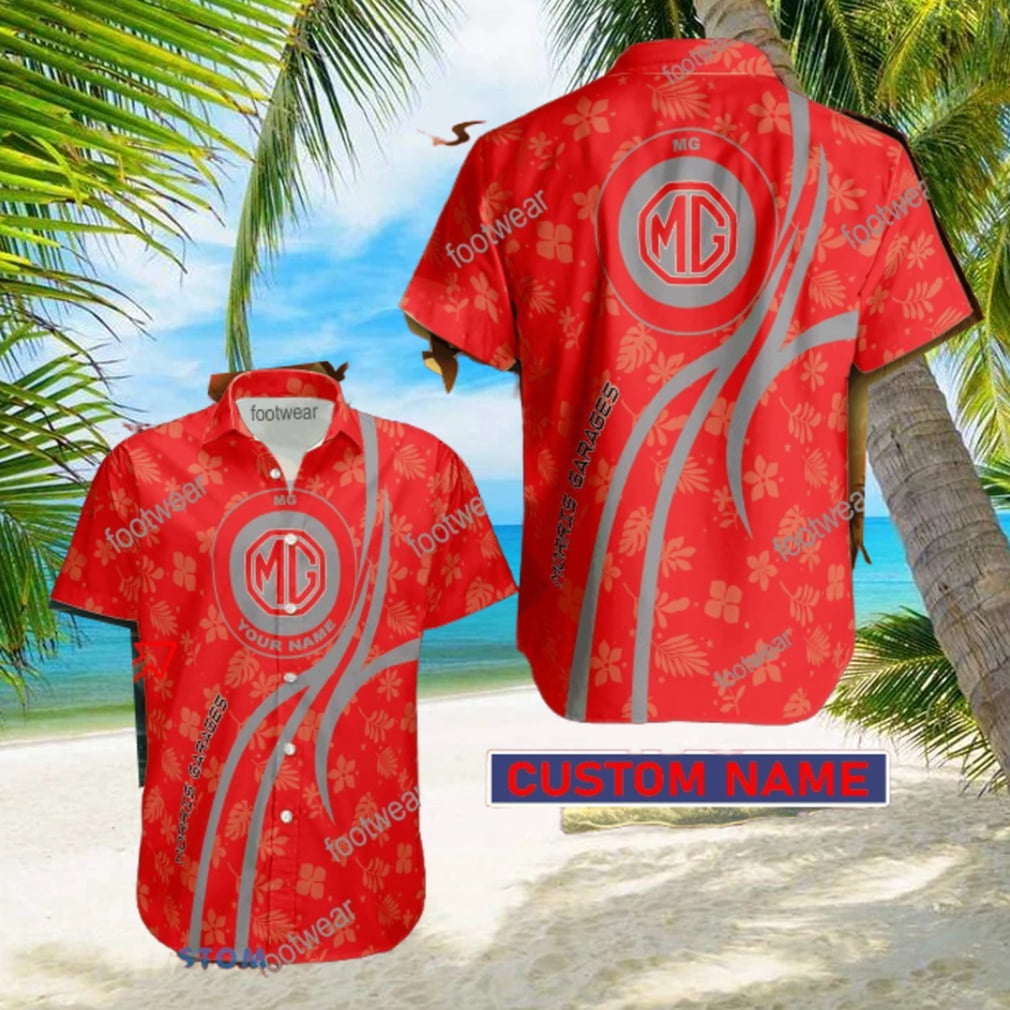 Car Racing MG Hawaiian Shirt Design Gift Fans Summer Holidays Custom ...