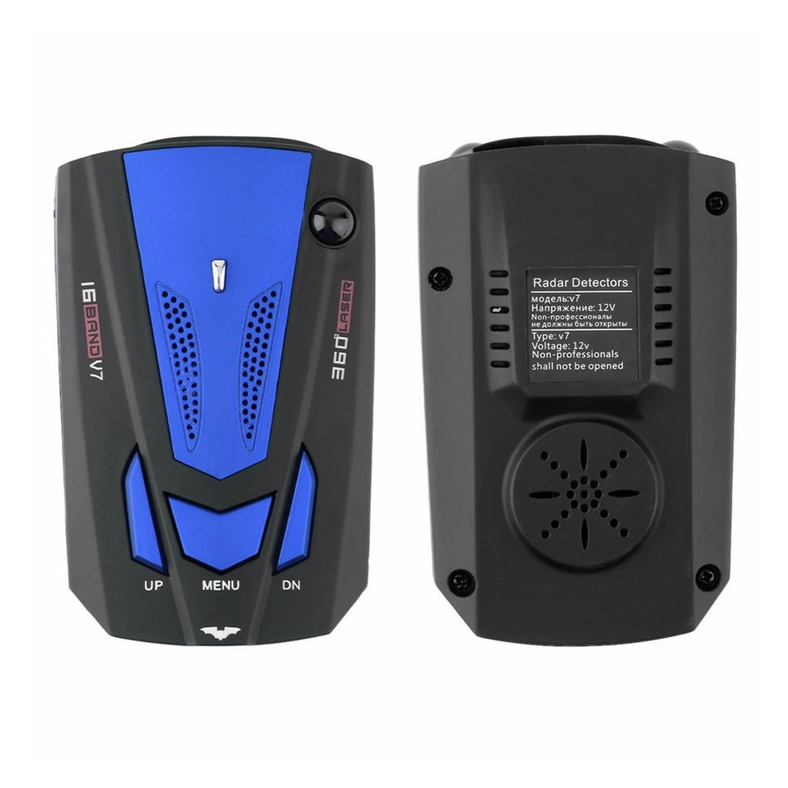 Car Radar Detector 16 Band Voice Alert V7 Anti Speed Radar Signal ...