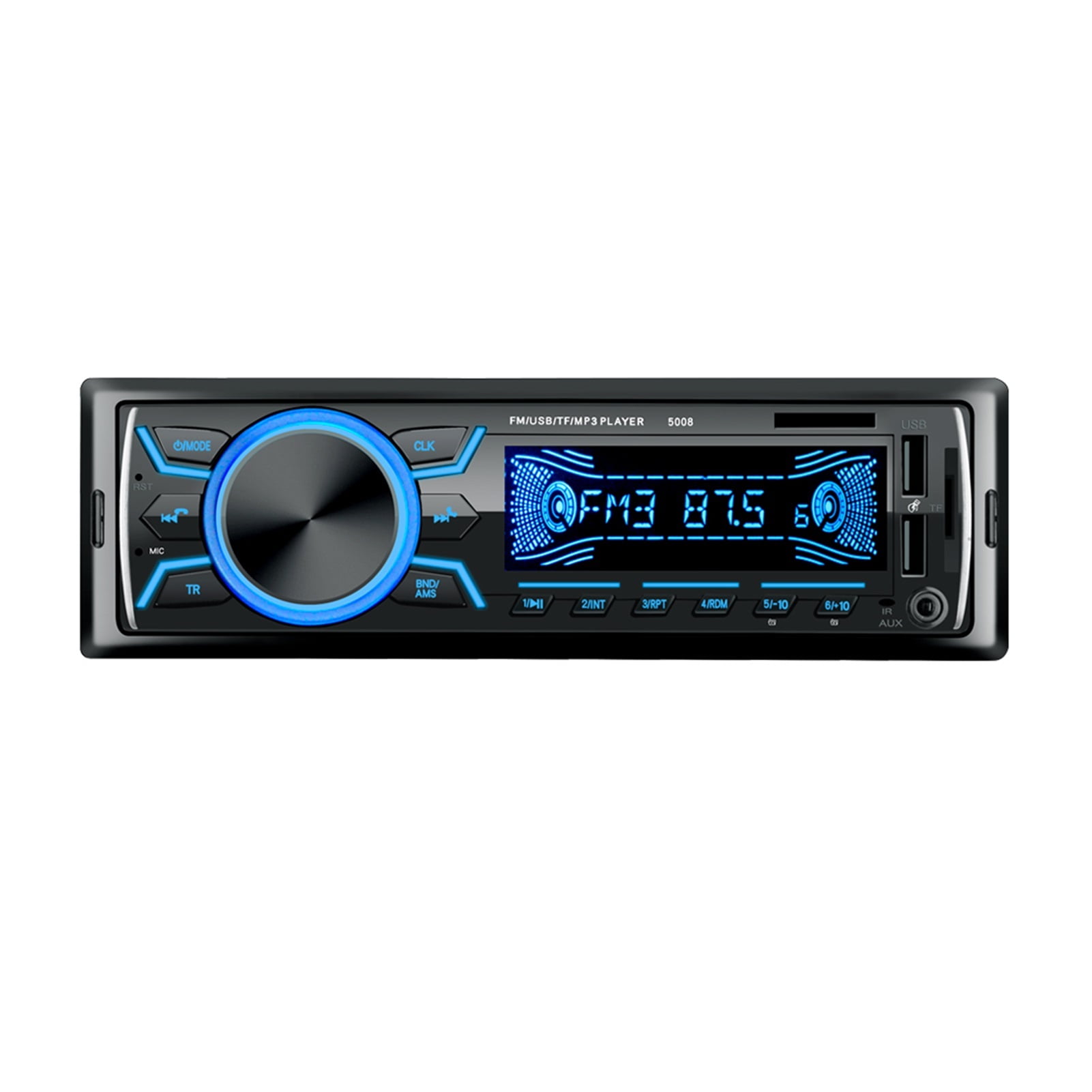 Car Radio 1 DIN Bluetooth FM Audio Player Stereo Music Call Handsfree Car MP3 Player Digital ...