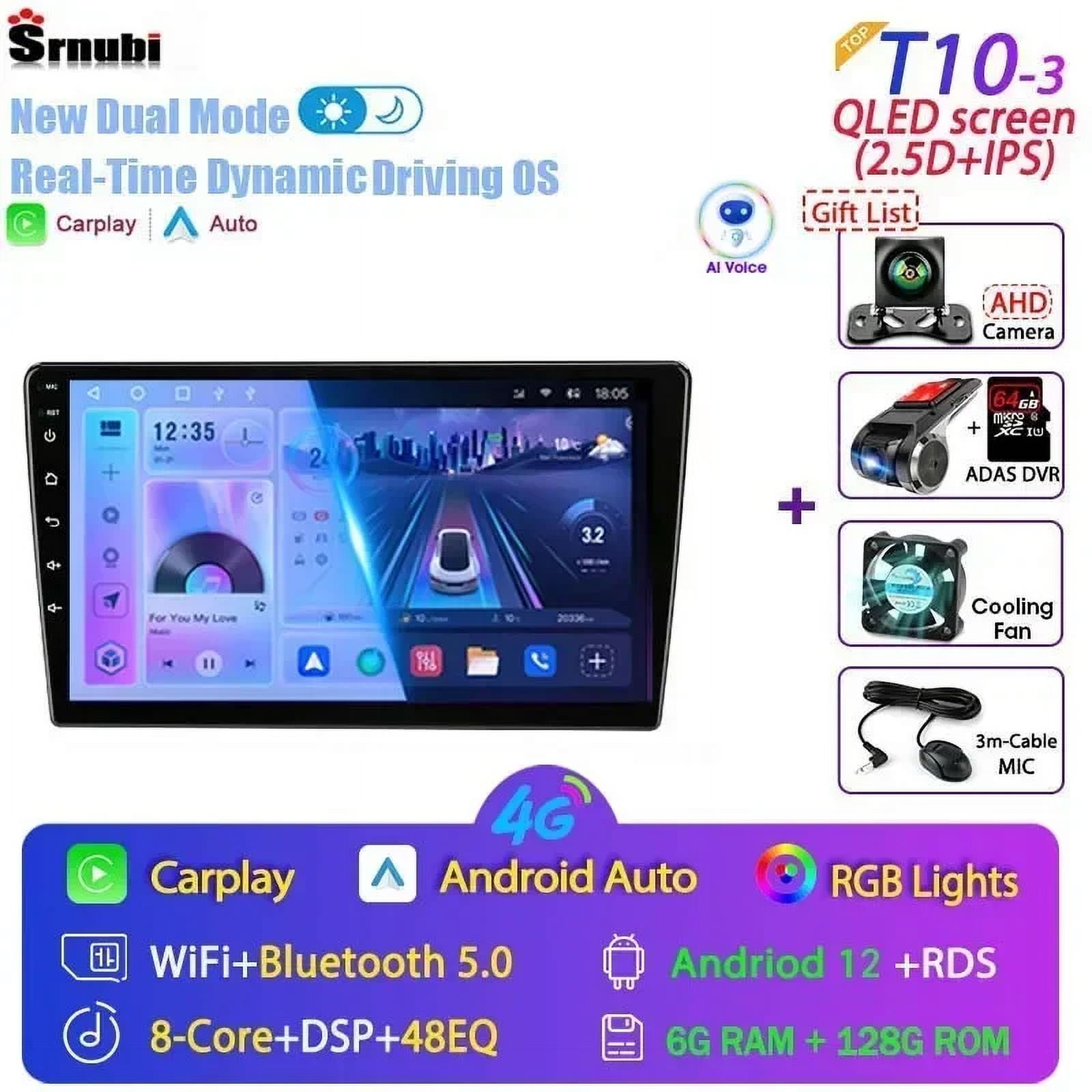 Car Radio 2 Din Android 12 Auto Carplay Universal 7" 9" Multimedia Player for Nissan Honda ...