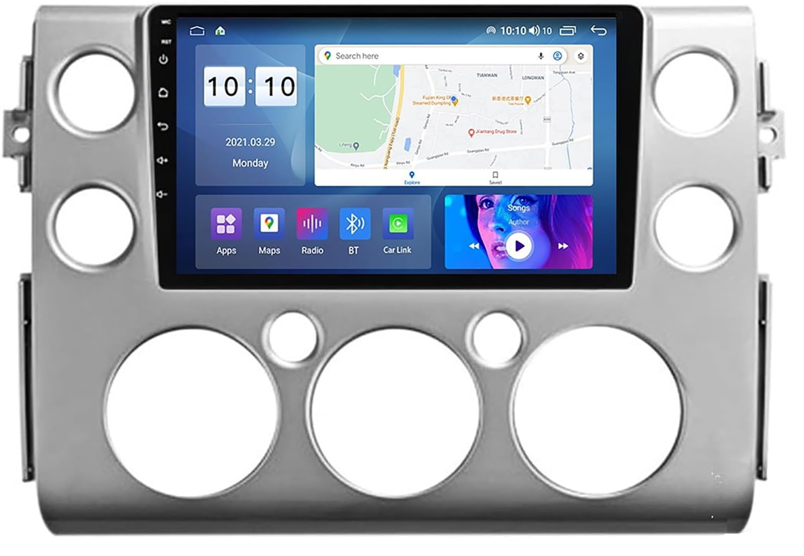 Car Radio Android 12 Car Stereo for F-J Cruiser J15 2006-2020, 2 Din ...