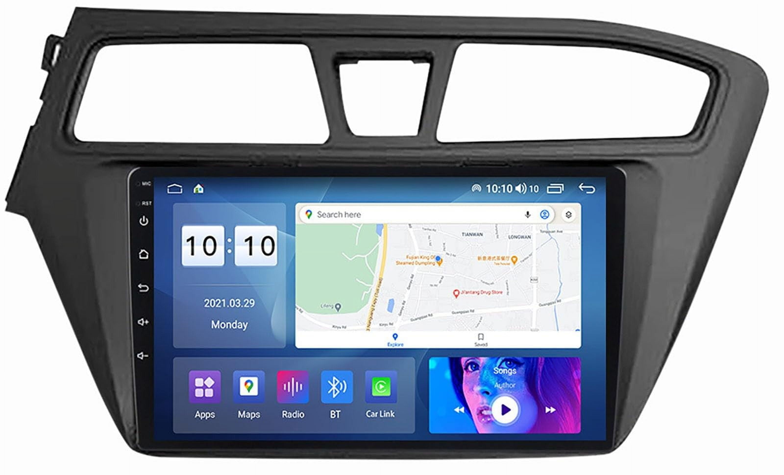 Car Radio Android 12 Car Stereo for H-yundai I20 2015-18, 2 Din Sat Nav ...