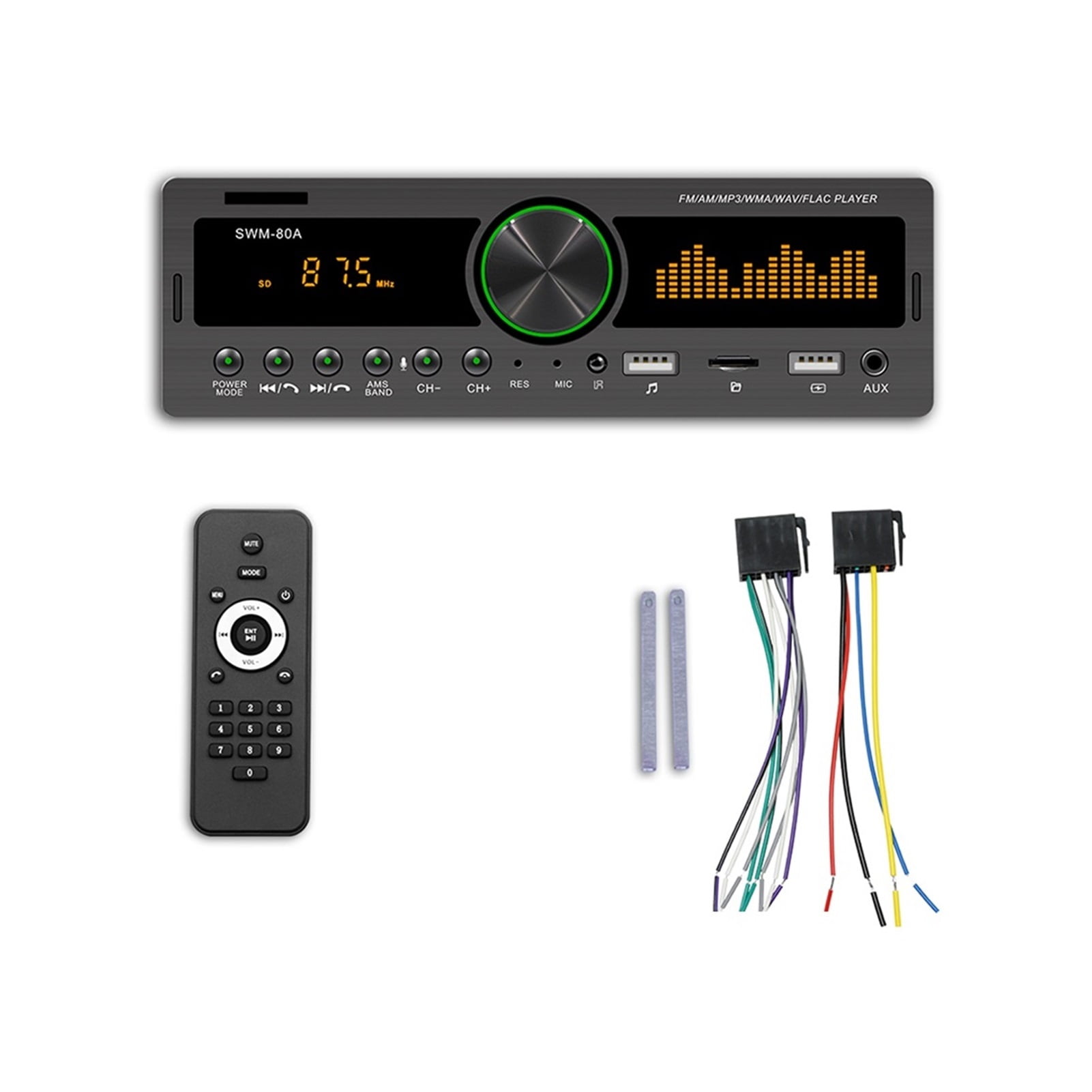Car Radio Bluetooth Autoradio Car Stereo Radio FM Aux Input Receiver ...