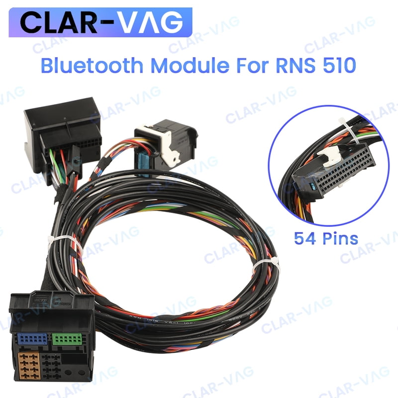 Car Radio Bluetooth Module Wire PQ Plug and Play Wireless Microphne ...