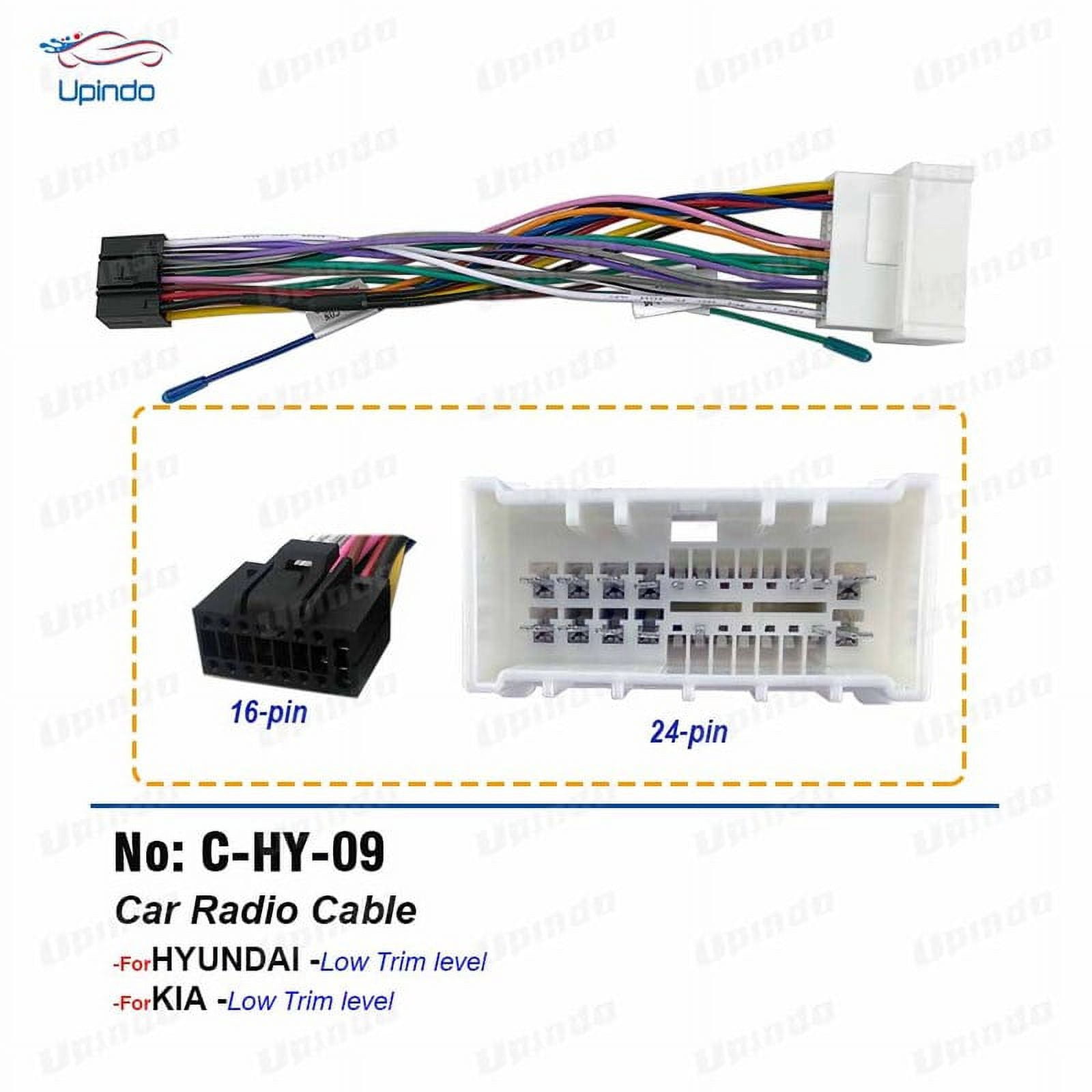 Car Radio Cable CD Player Power Wiring Harness Android Connector for ...