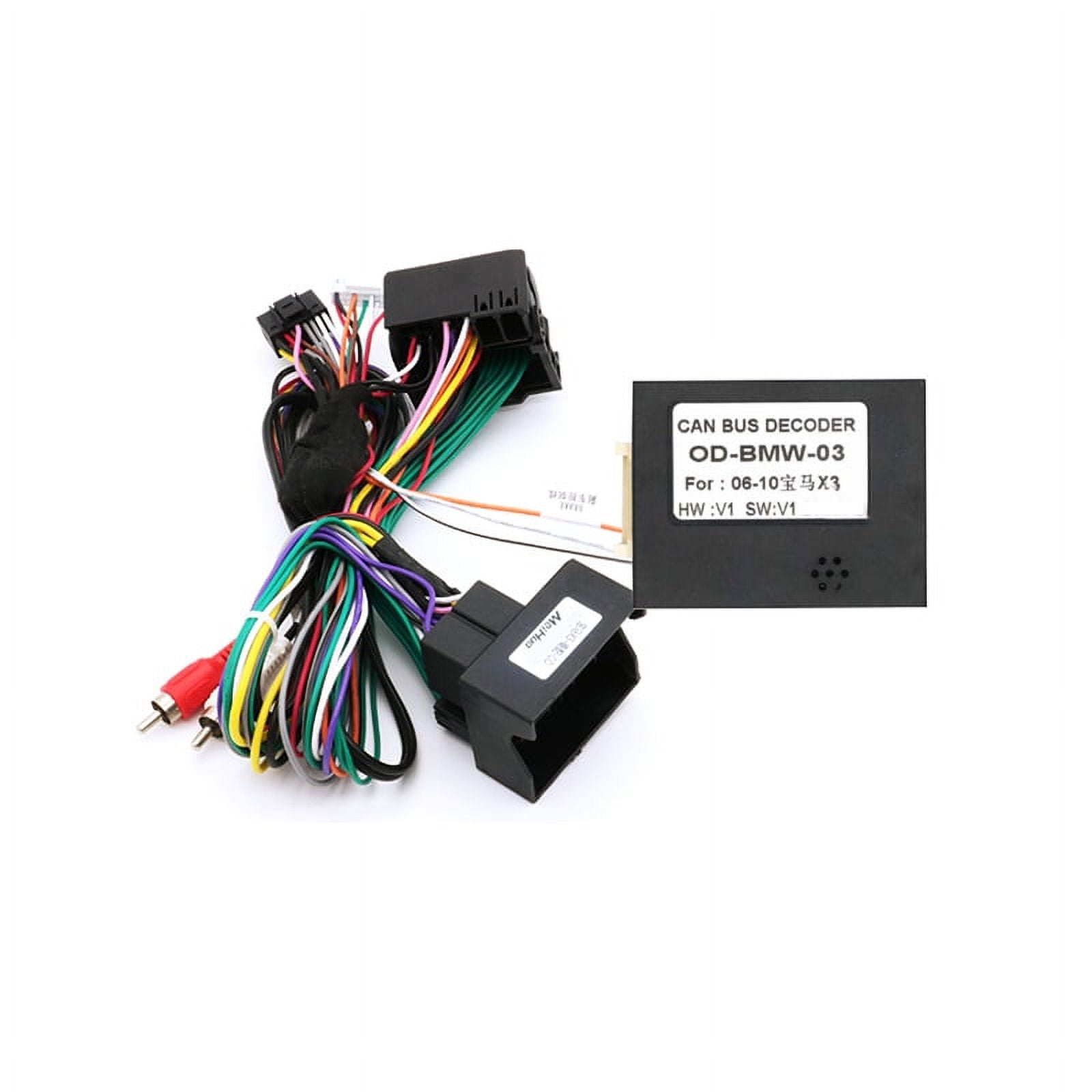 Car Radio Canbus Box Decoder OD-BMW-03 For BMW X3 E83 16 PIN Wiring ...