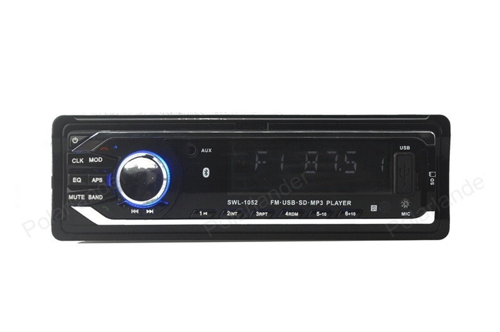 Car Radio Car Audio Stereo 12V Player Bluetooth AUX-IN MP3 FM USB 1 Din ...