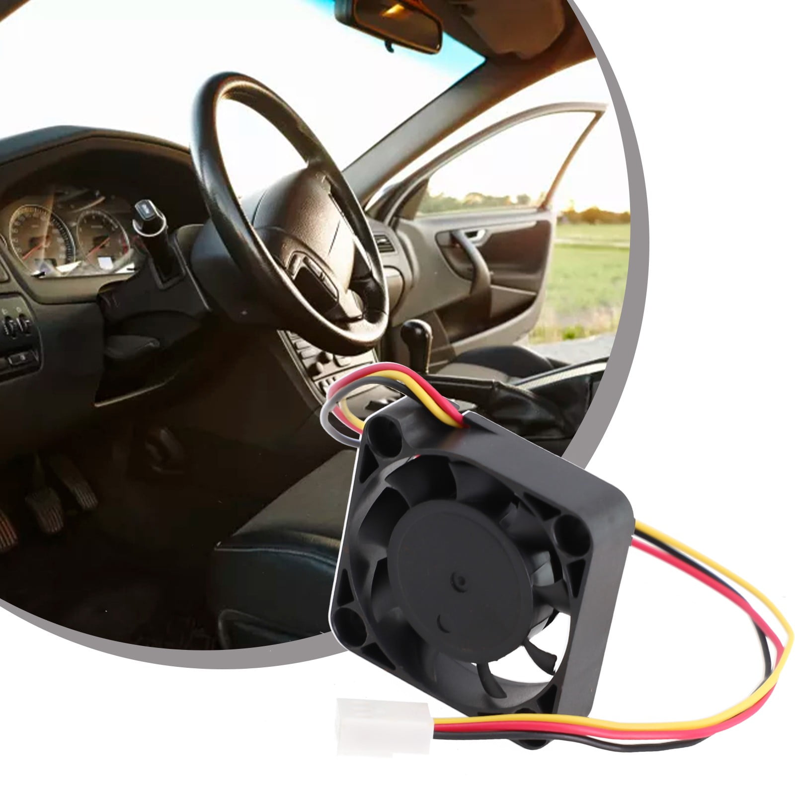 Car Radio Cooling Fan For An Multimedia Player Motherboard Cpu Cooling ...