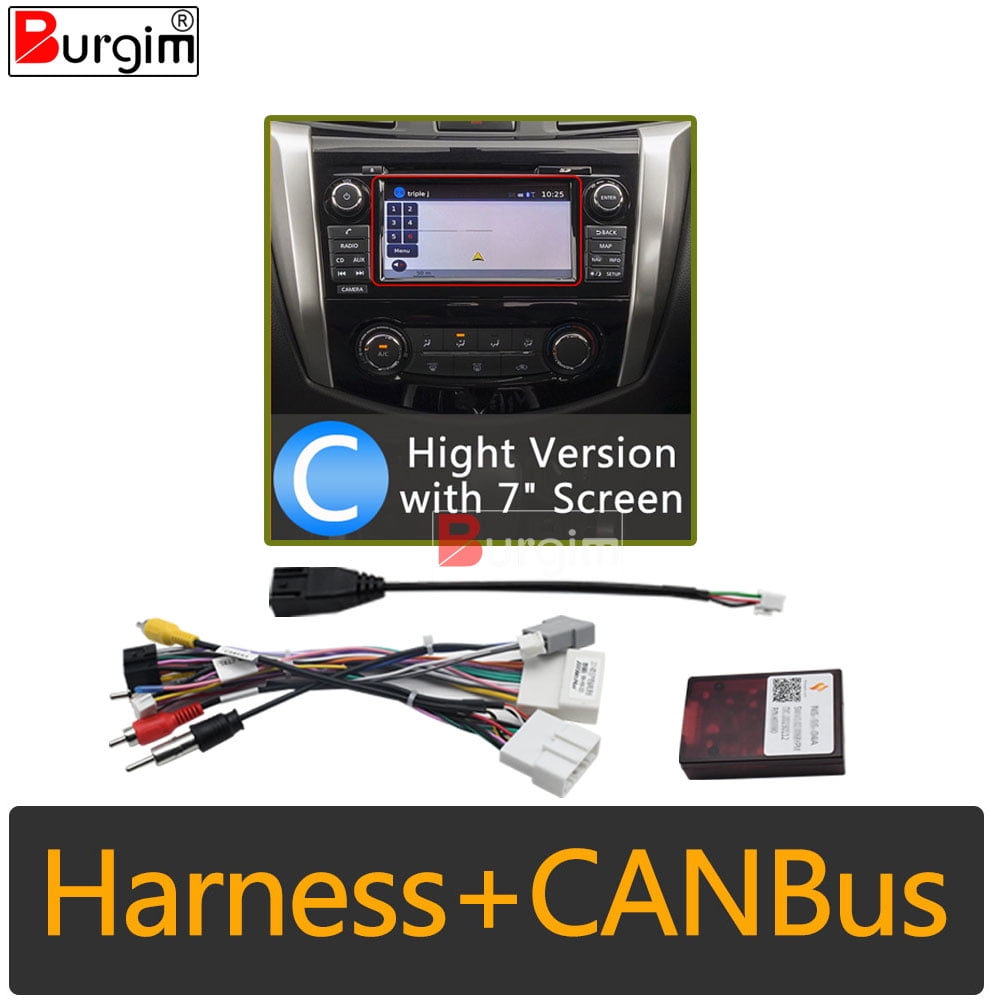 Car Radio Fascia For Nissan Navara Frontier NP300 Terra Renault Alaskan 2014-2021 10 inch Stereo ...