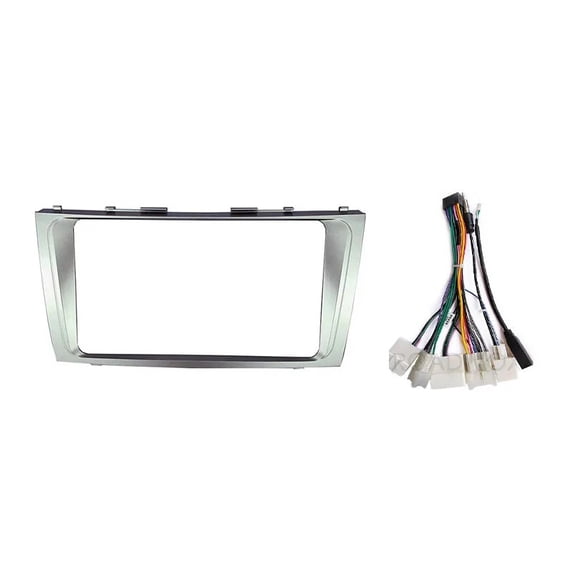 Car Radio Fascia For Toyota Camry 2007 2008 2009 2010 2011 9 Inch 2 Din ...