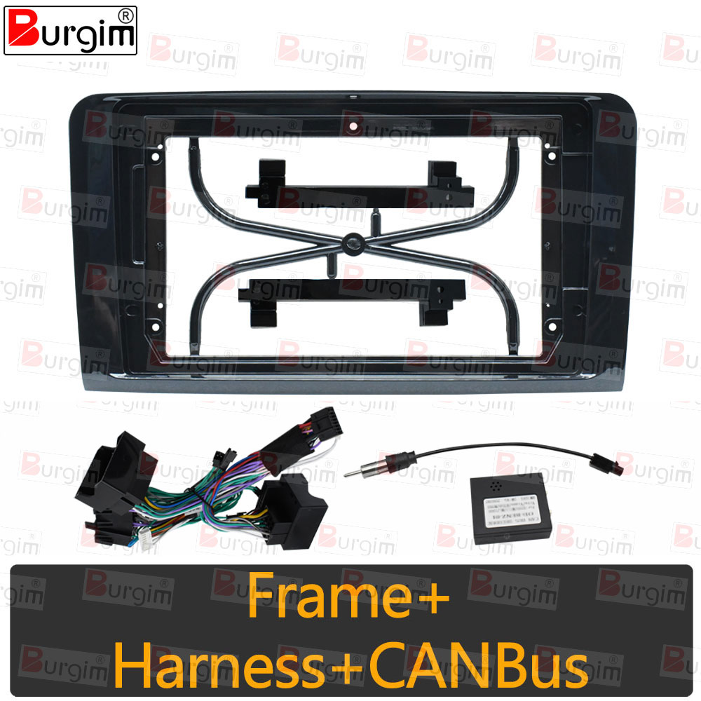 Car Radio Fascia Frame For Mercedes Benz ML-Class W164 GL-Class X164 ...