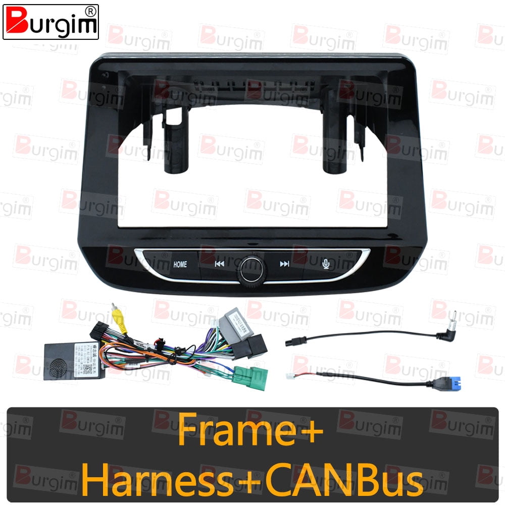 Car Radio Fascias Frame For Chevrolet Onix 2019-2023 9 inch 2DIN Stereo ...