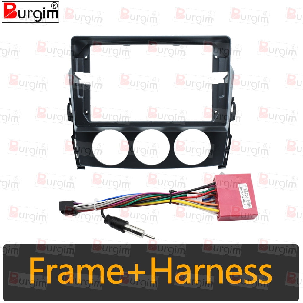 Car Radio Fascias Frame For Mazda MX-5 MX5 MX 5 NC 2005-2015 9 inch ...