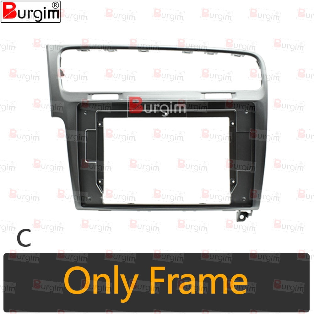 Car Radio Fascias Frame For Volkswagen VW Golf 7 MK7 2013-2020 10 inch ...