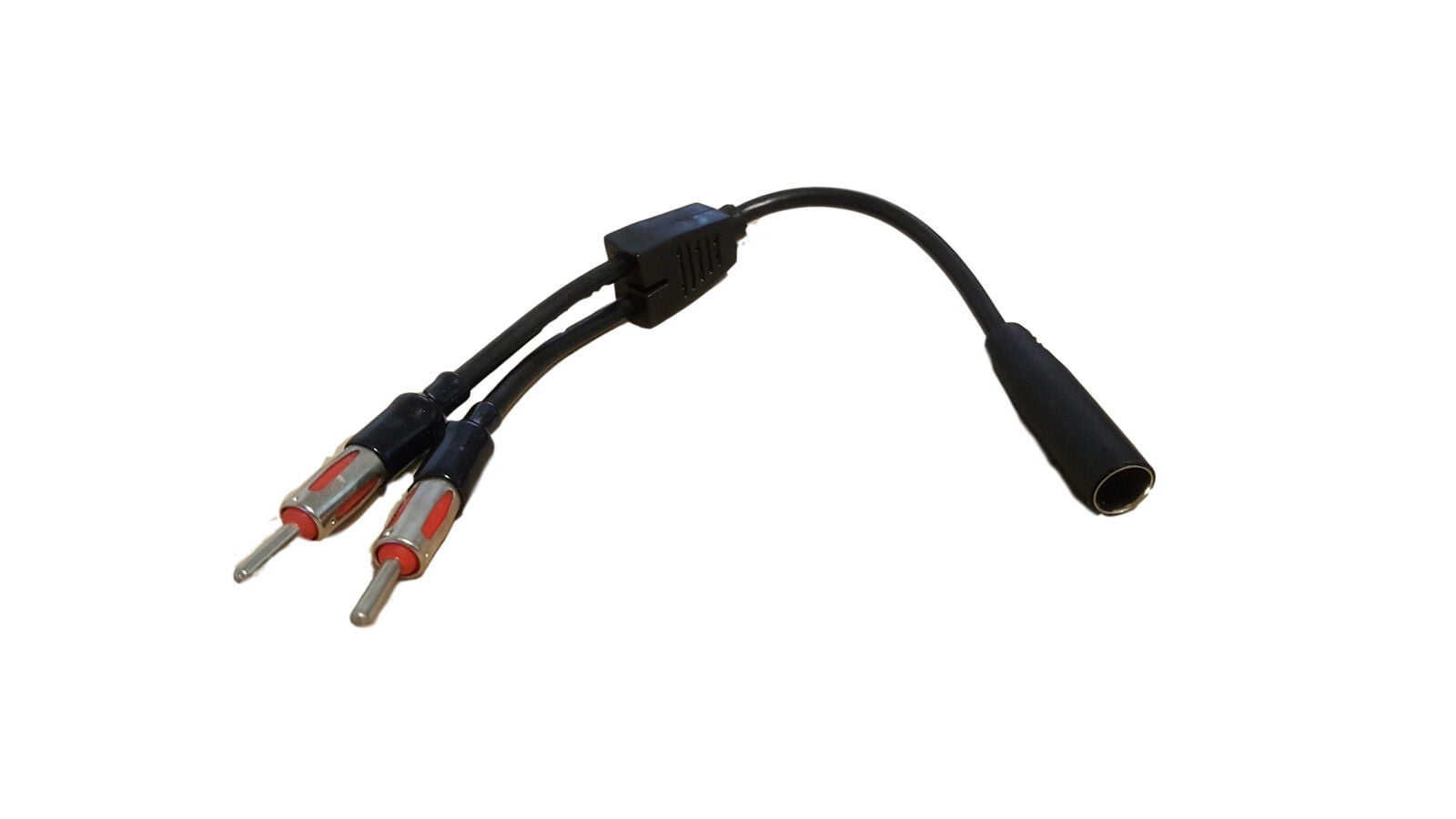 Car Radio Female to 2 Male Universal Antenna Splitter Adapter Cable 40 ...