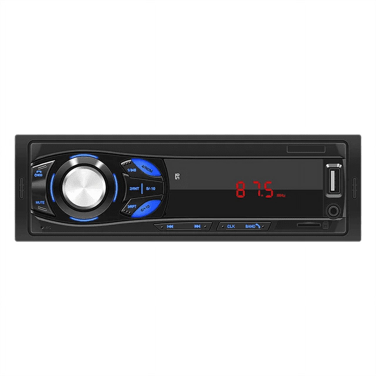 Car Radio In Dash 1 Din Tape Recorder MP3 Player FM Audio Stereo USB SD ...