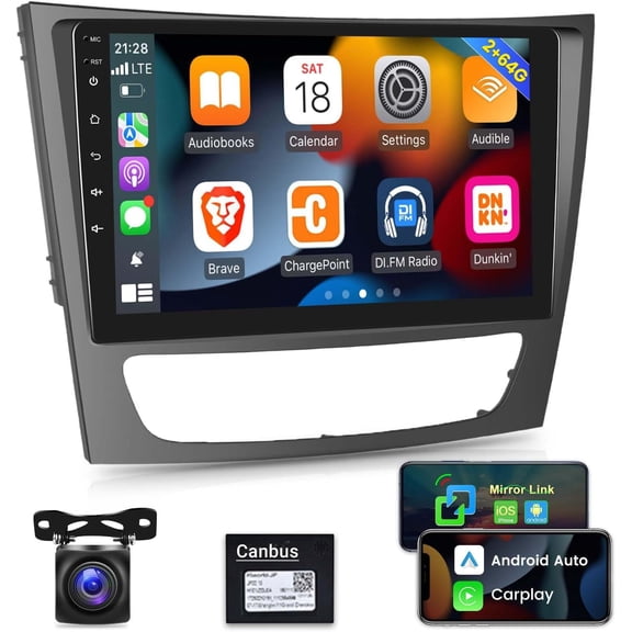 W211 Aftermarket Radio