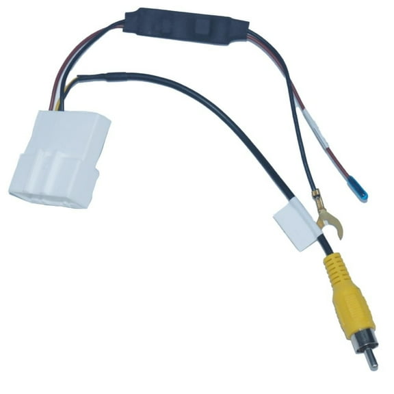 1 x Car Parking Reverse Rear Camera Video Plug Converter Cable For ...