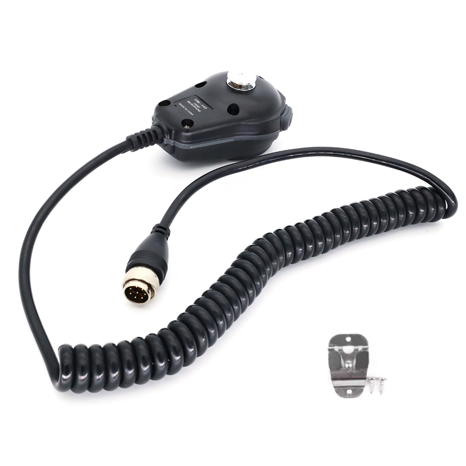 Car Radio Speaker Mic 8 Pin Noise-cancelling Microphone for ICOM Radio ...