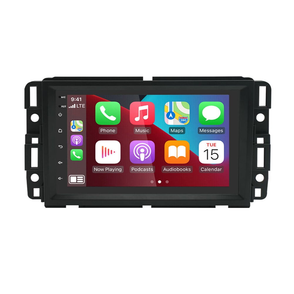 Car Radio Stereo for GMC Chevrolet, Carplay Andriod Auto GSP Navigation ...