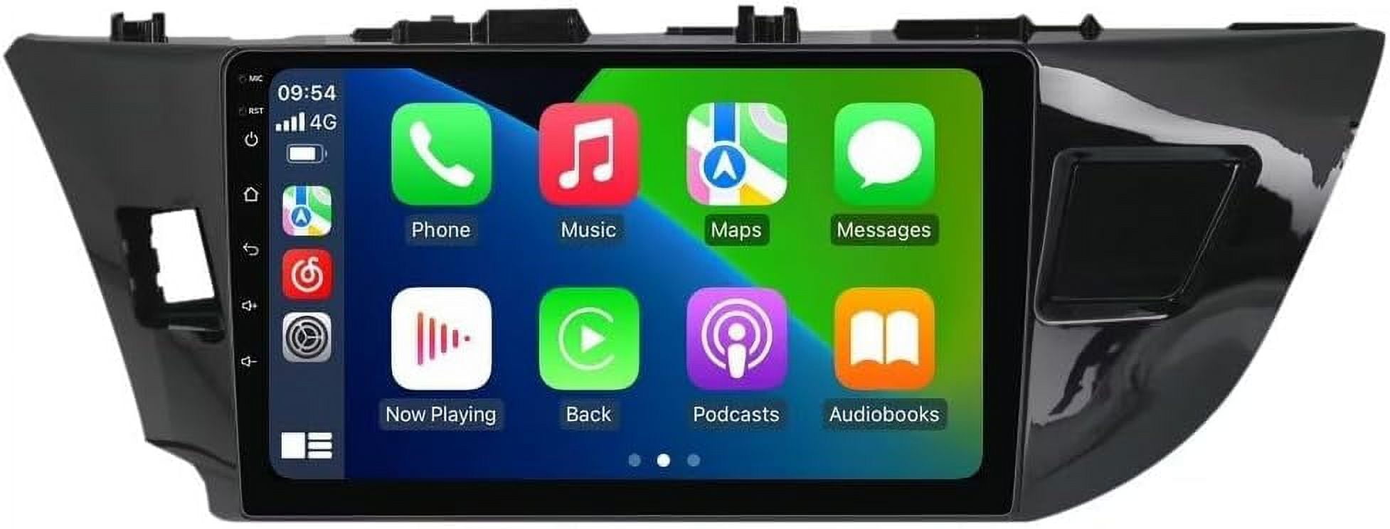 Car Radio Stereo for Toyota Corolla 2014 2015 2016 Dash Kit Car GPS Navigation, 1+32GB 10.1" IPS ...